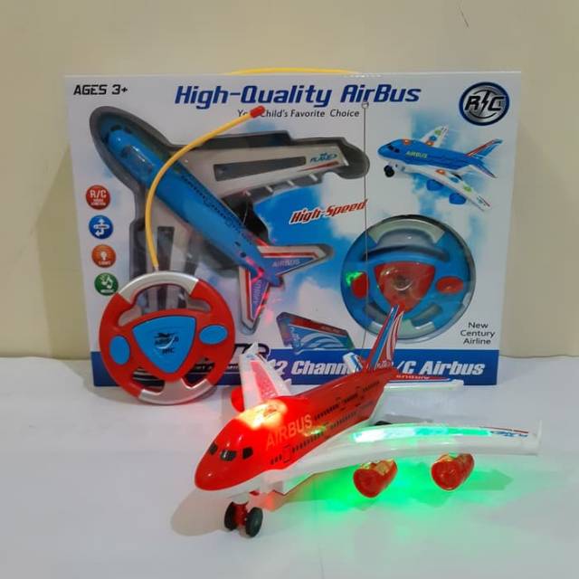 Jual RC Pesawat Terbang Airbus - Mainan Remote Radio Control Anak ...