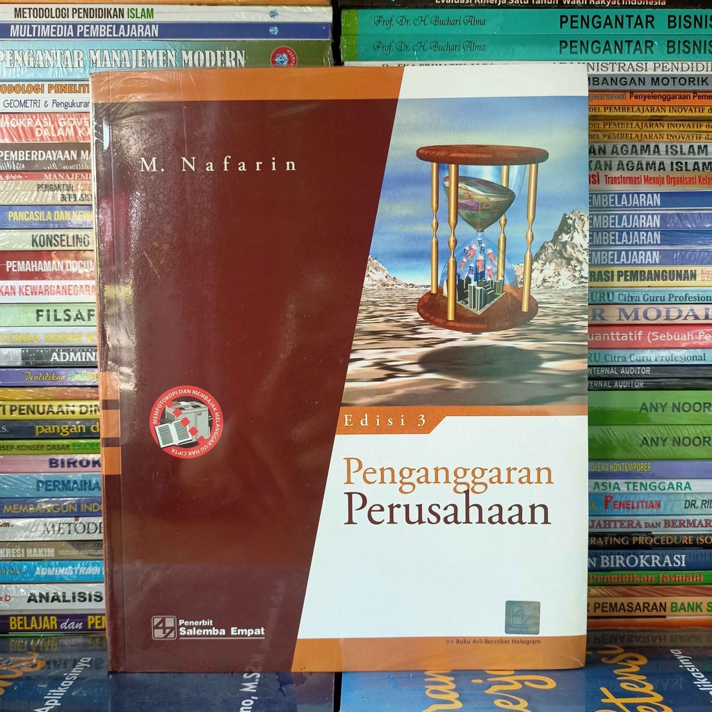 Jual Buku Penganggaran Perusahaan Edisi 3 - M. Nafarin Penerbit Salemba ...