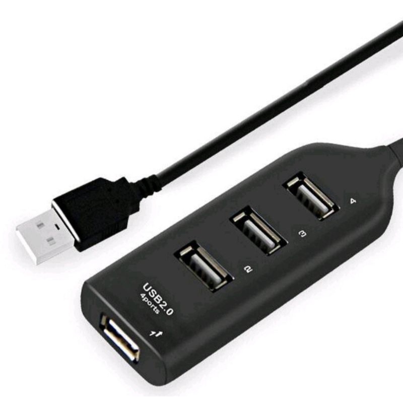 Jual USB HUB 4 IN 1 SAMBUNGAN 4IN1 KABEL 4 PORT GRADE B | Shopee Indonesia