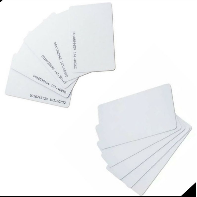 Jual Rfid Smart Card 125Khz tebal 0.8mm kartu elektronik 125 khz ...