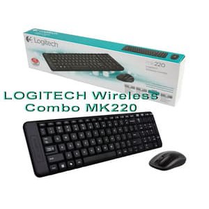 Jual LOGITECH MK-220 Combo Keyboard dan Mouse Wireless - RESMI 1 TAHUN ...