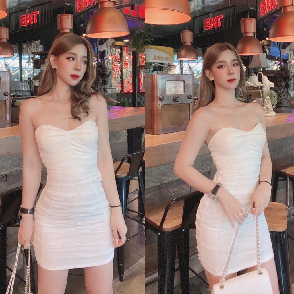 Jual DRESS KEMBEN BANGKOK / BAHAN TILE | Shopee Indonesia