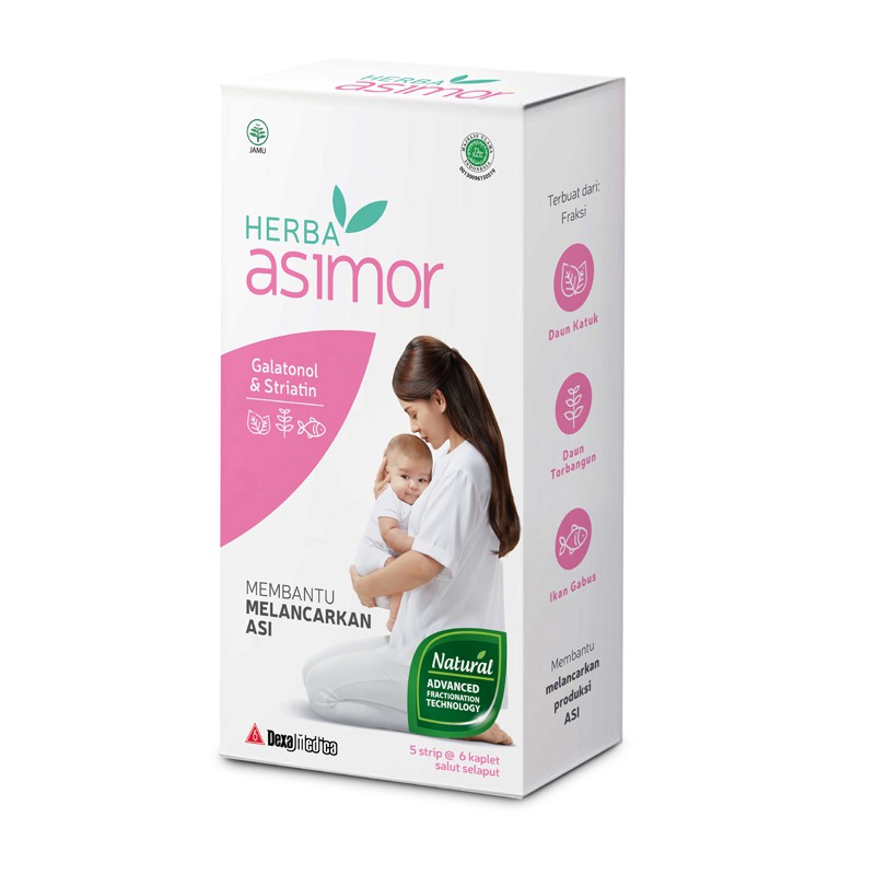 Jual Herba Asimor (5 Strip @ 6 Kaplet) | Shopee Indonesia