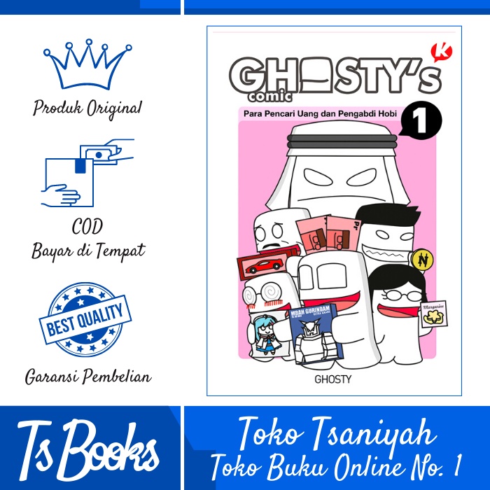 Jual Buku Komik Indonesia Koloni Ghostys Comic Vol 1 Para Pencari Uang dan Pengabdi Hobi Ghosty ...