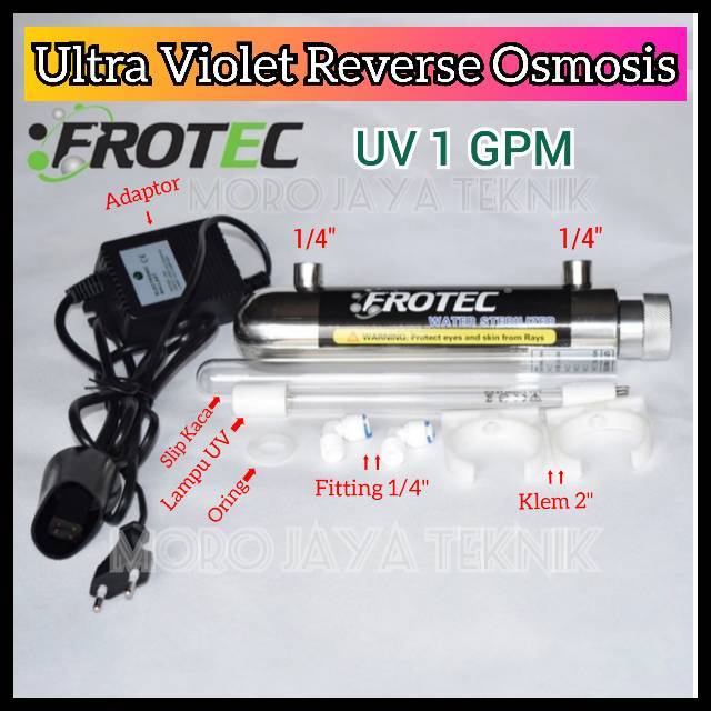 Jual Lampu Uv 1 GPM Ultra Violet Air Minum Reverse Osmosis Best Quality | Shopee Indonesia