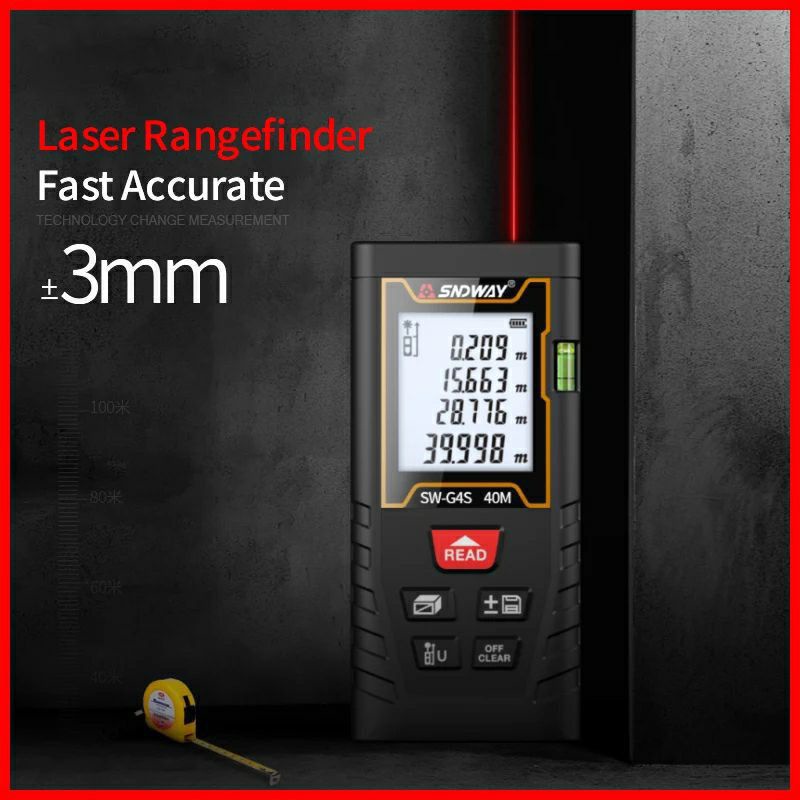 Jual Alat Pengukur Jarak Meter Meteran Laser Distance 40m 100m | Shopee ...