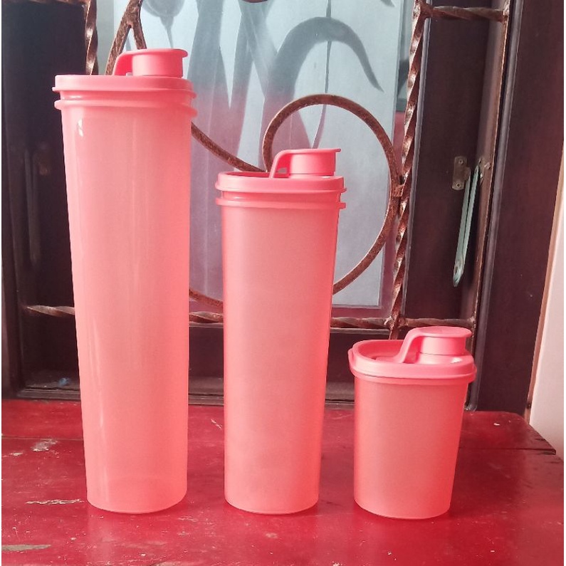 Jual Satu Set Botol Minyak Tupperware Cooking Oil Saver (3 pcs ...