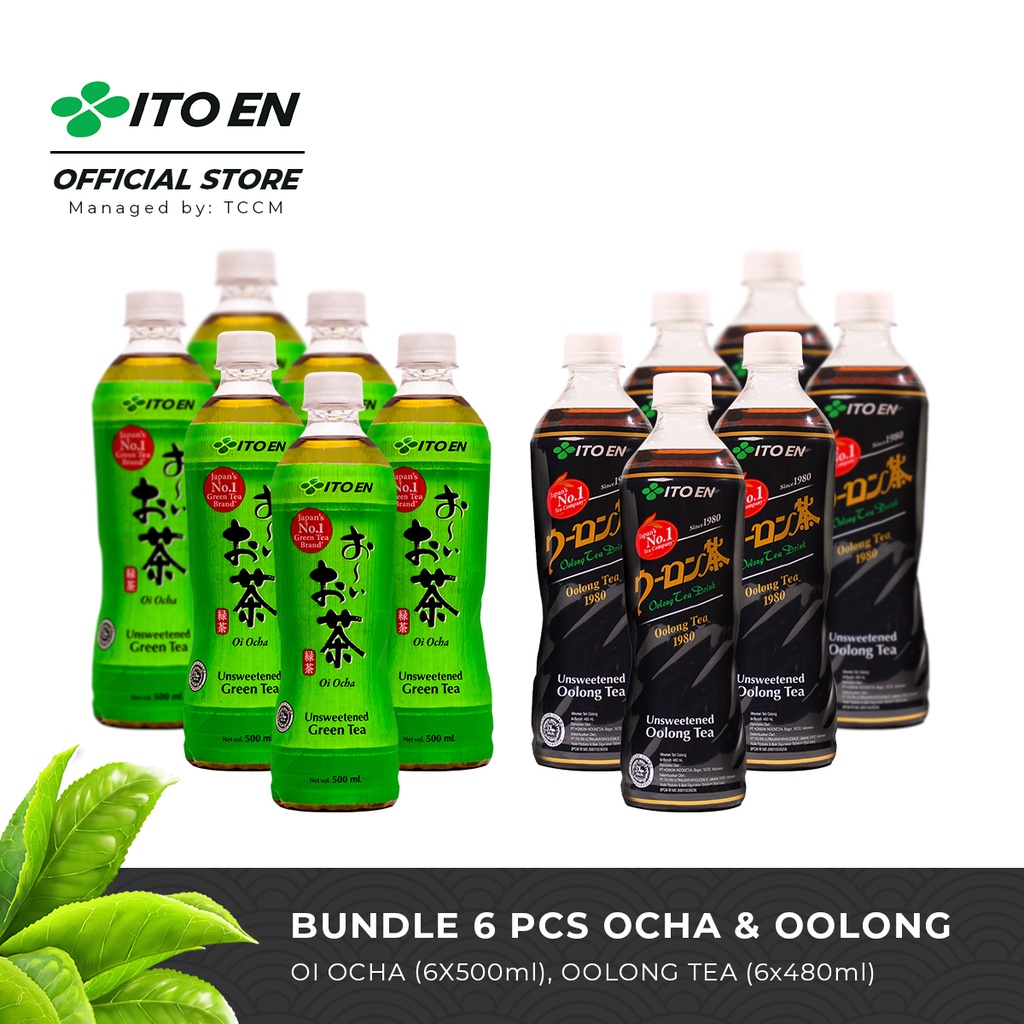 Jual ITO EN Paket Oi Ocha Tea 6 pcs & Oolong Tea 6 pcs - Bundle Mix | Shopee Indonesia