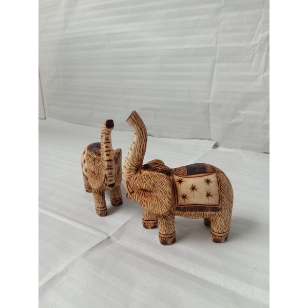 Jual Miniatur gajah ukuran size 10cm (2pcs) | Shopee Indonesia