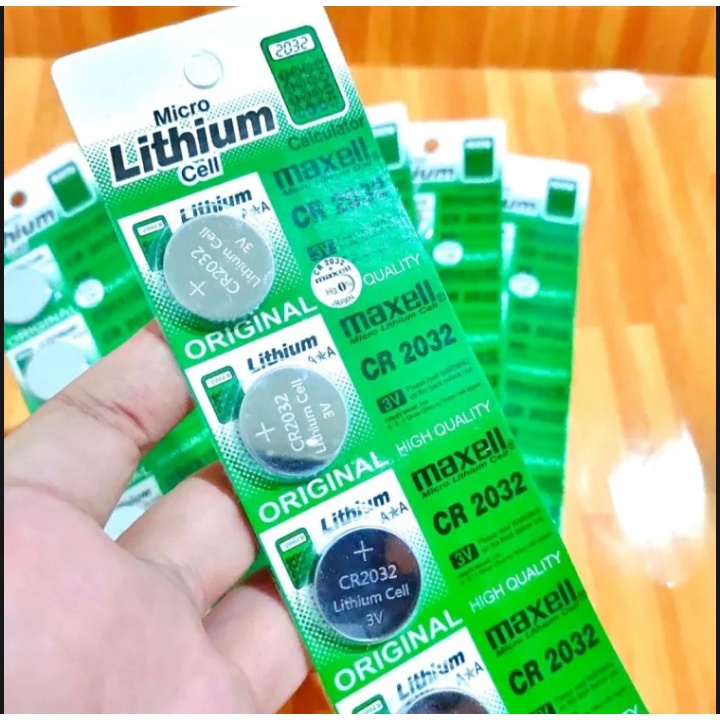Jual BATERAI CR2032 BATERAI LITHIUM JAM TANGAN | Shopee Indonesia