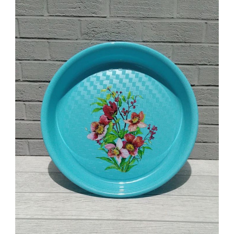 Jual NAMPAN WARNA PLASTIK BULAT 1 LUSIN | Shopee Indonesia