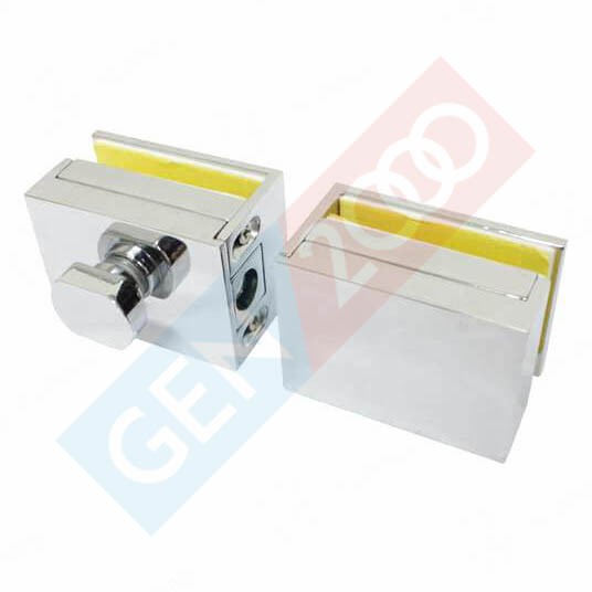 Jual Grendel Pintu Kaca Double Glass Door Bolt Thumbturn Kunci Pintu Kaca Kamar Mandi WC Kaca Ke ...