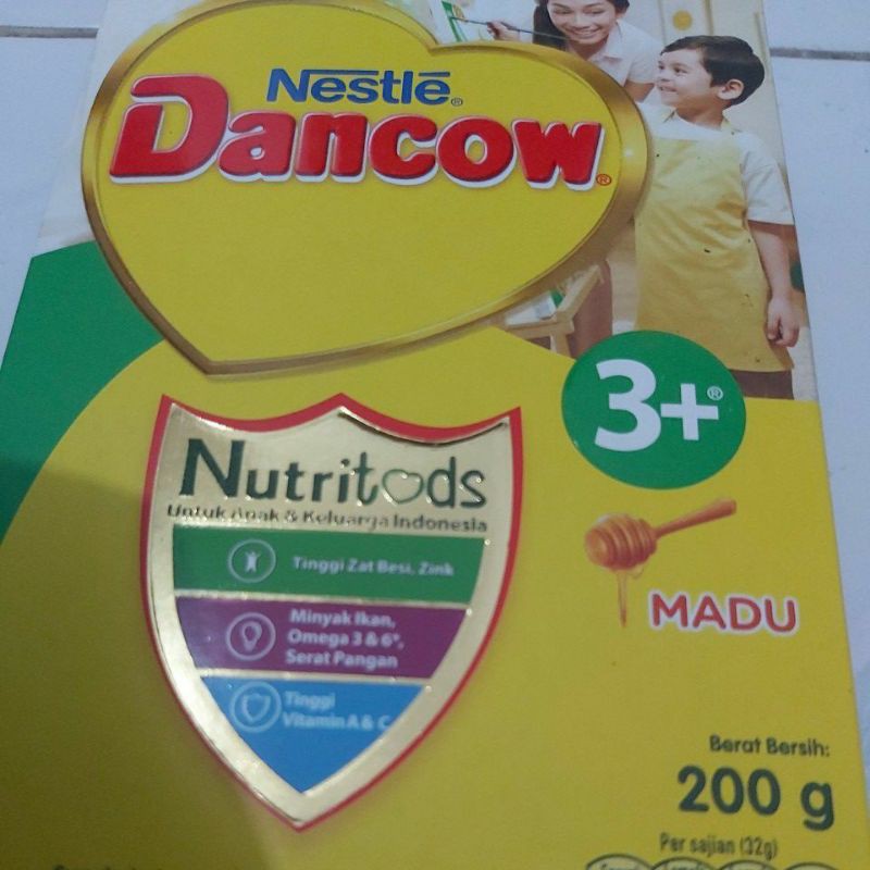 Jual Susu Dancow 3+ Rasa Madu kemasan 200gram | Shopee Indonesia