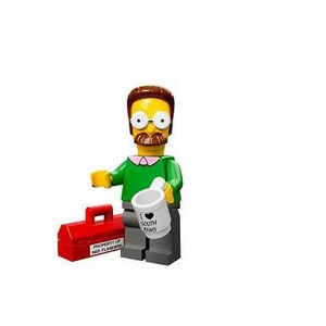 Jual Lego Minifigures Simpsons Series 1 (Ned Flanders) | Shopee Indonesia