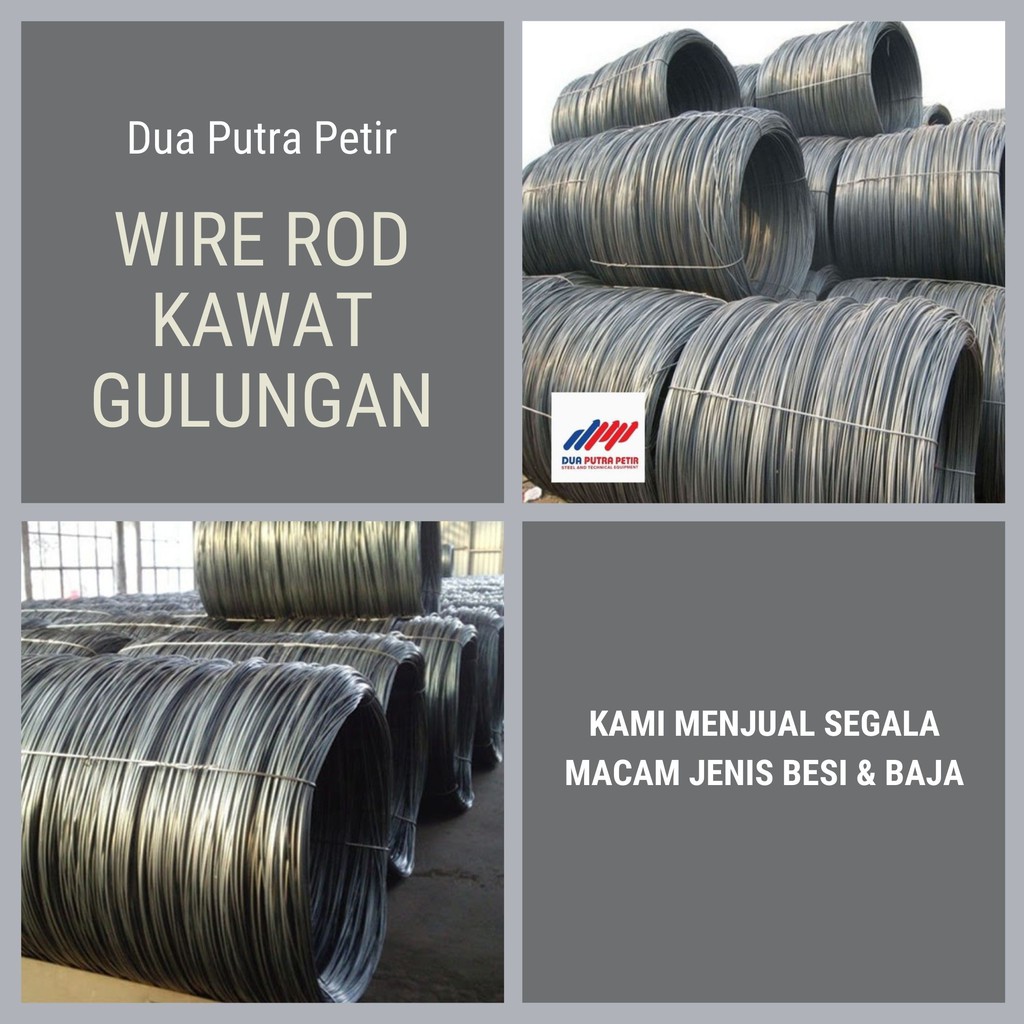 Jual Wire Rod Kawat Besi Baja Gulungan | Shopee Indonesia