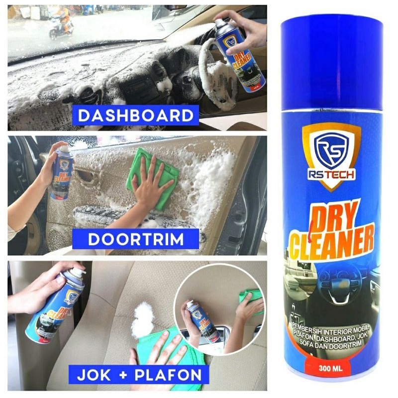 Jual RSTECH DRY CLEANER Spray Foam Pembersih Noda Jok Plafon Doortrim ...
