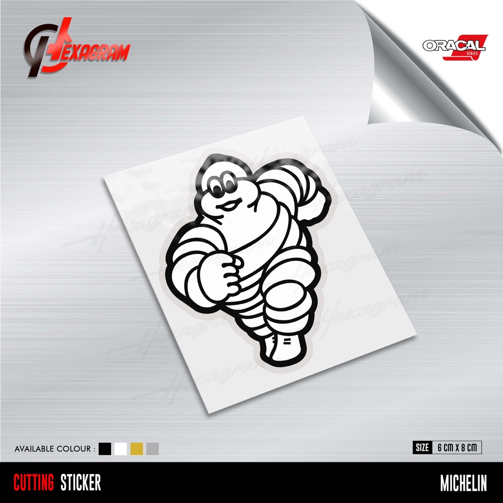 Jual Cutting Sticker Michelin logo | Stiker Michelin Logo | Michelin ...