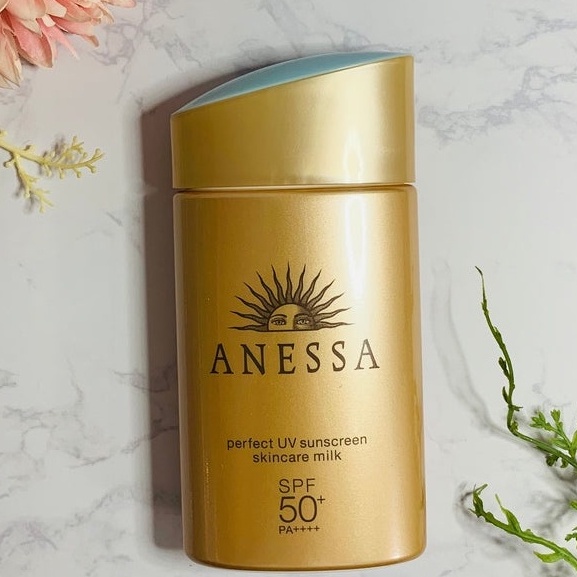 Jual Anessa Anesan Perfect UV Sunscreen Skin Care Milk SPF 50+ PA ...