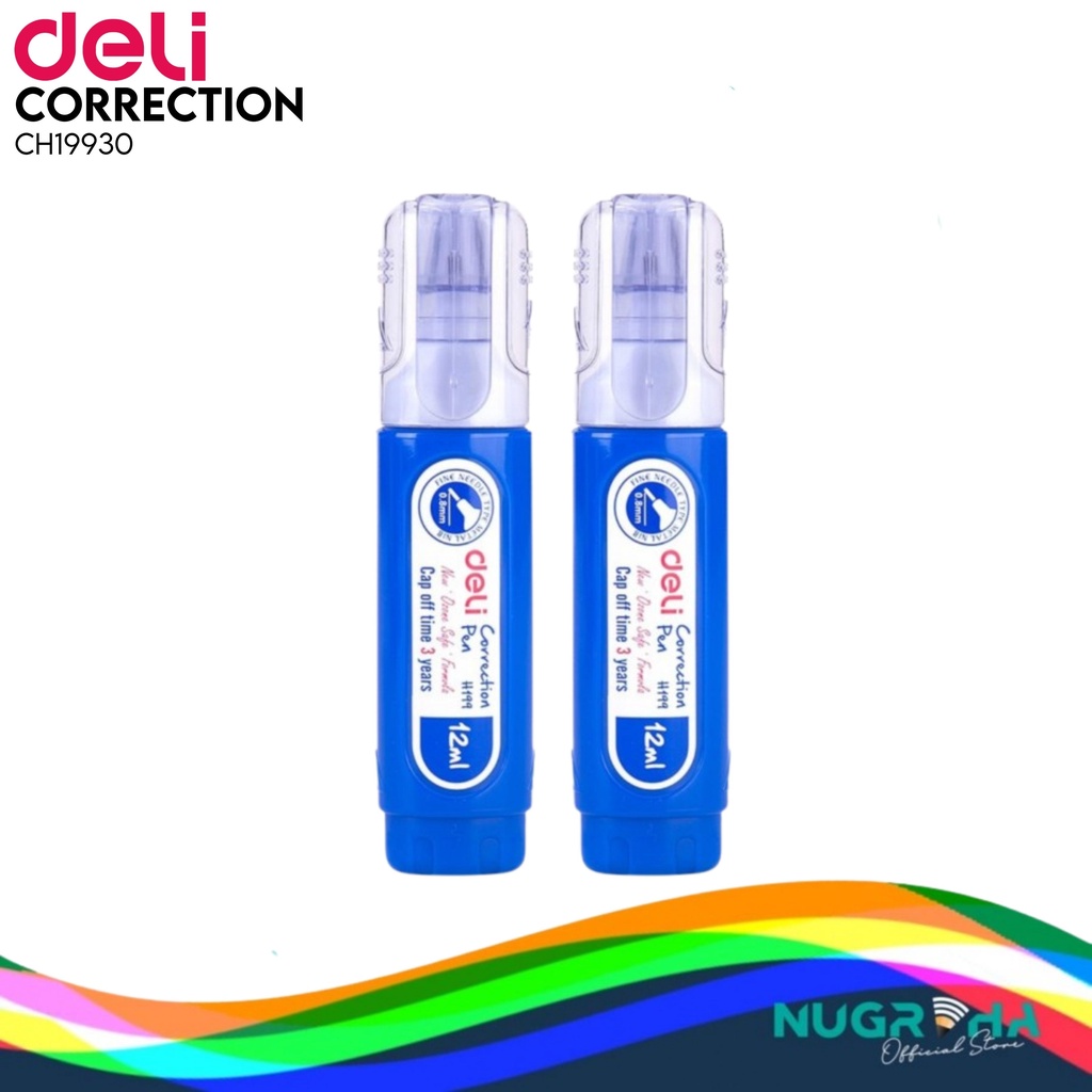 Jual CP CAIR / TIP EX / CORRECTION DELI CH19930 | Shopee Indonesia