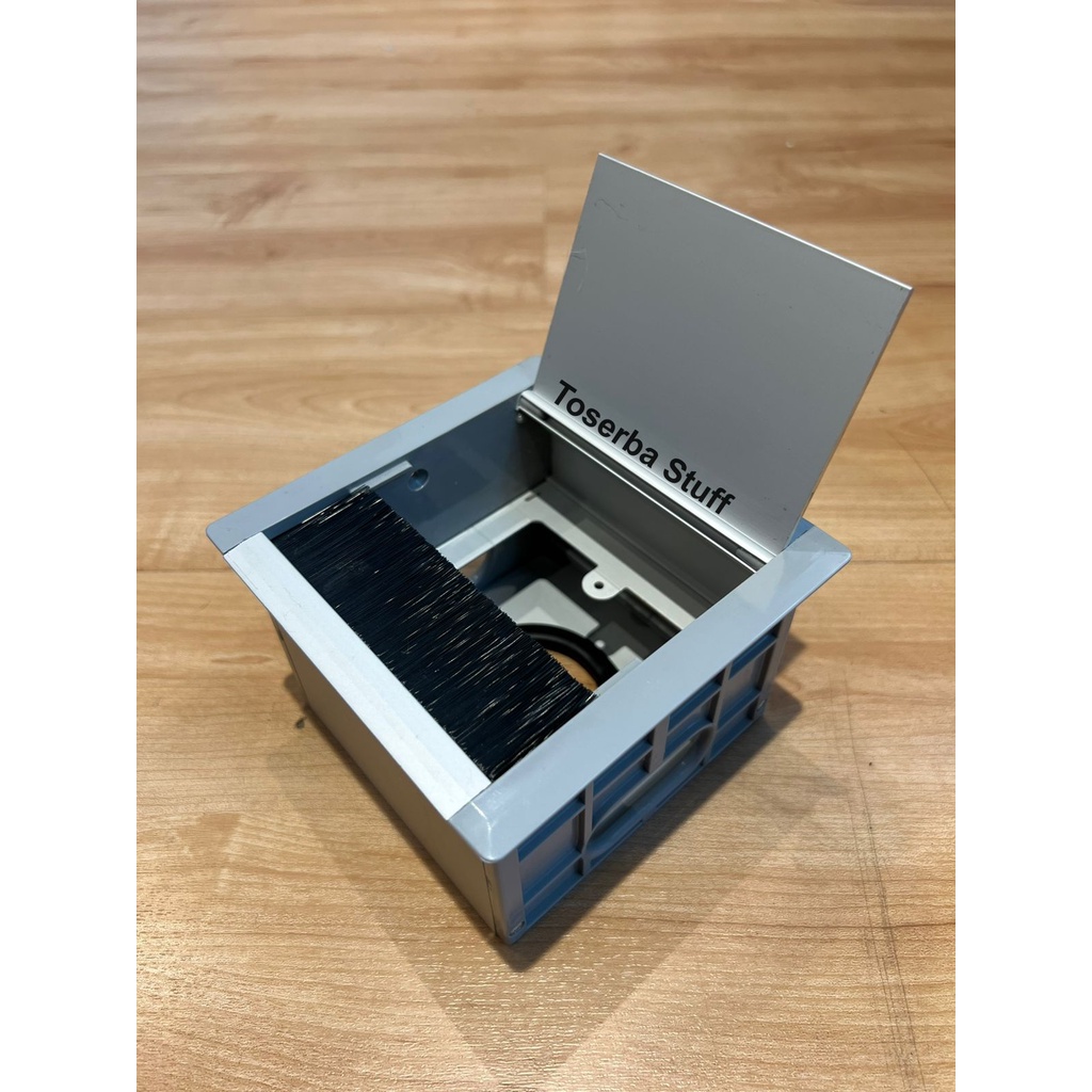 Jual GROMMET FLIP COVER TOP WIRE KOTAK BOX STEKER SAKLAR SILVER ...