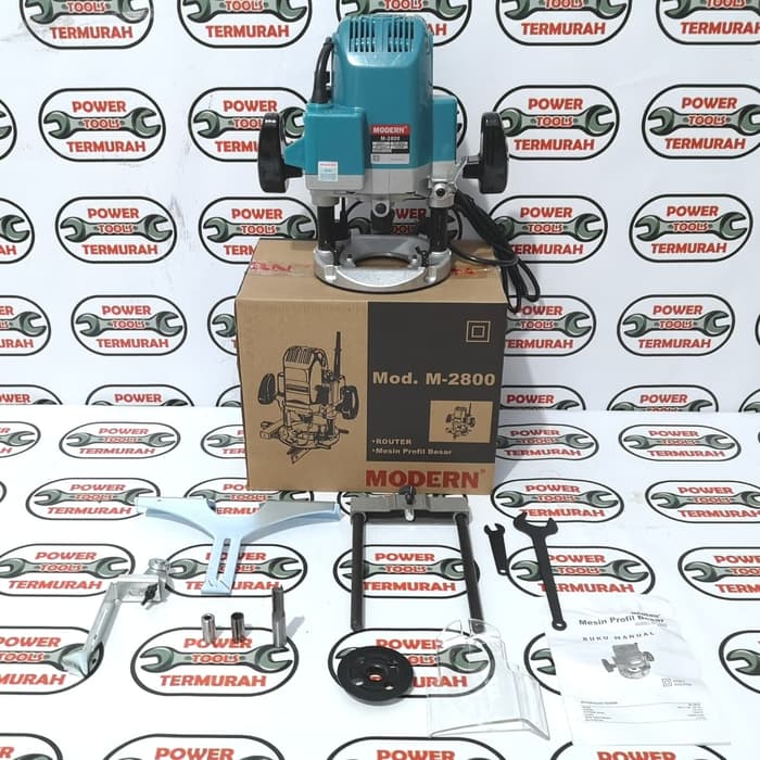 Jual Router MODERN M-2800 Pahat Profil Besar 2 Tangan Trimmer as 1/2 ...