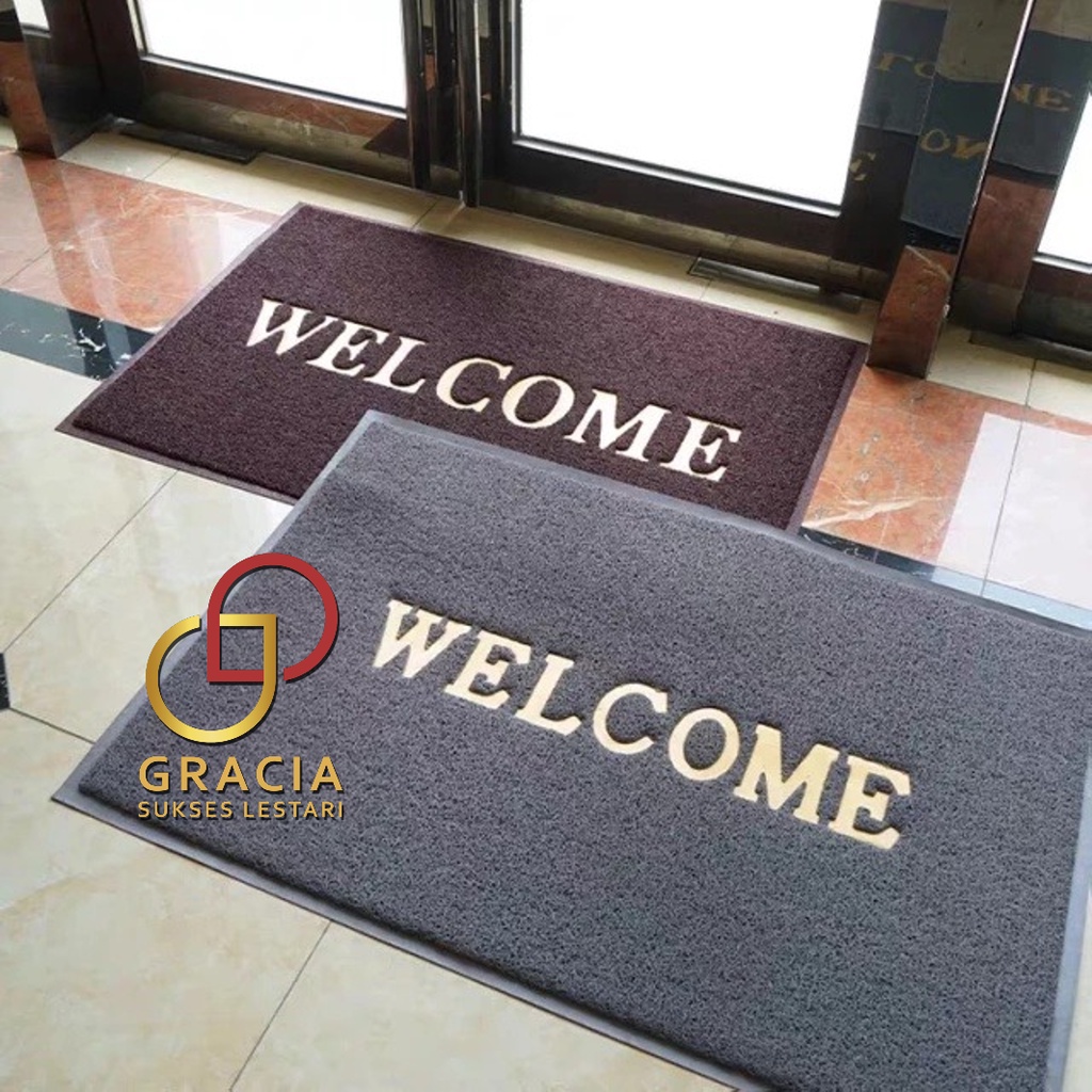 Jual KESET KARPET PVC MIE BIHUN WELCOME - MODERN NEAT | Shopee Indonesia