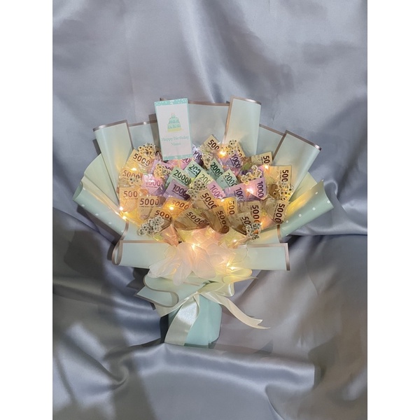 Jual bouquet asli/bouquet/bucket roll/buket/buket lucu/buket unik ...