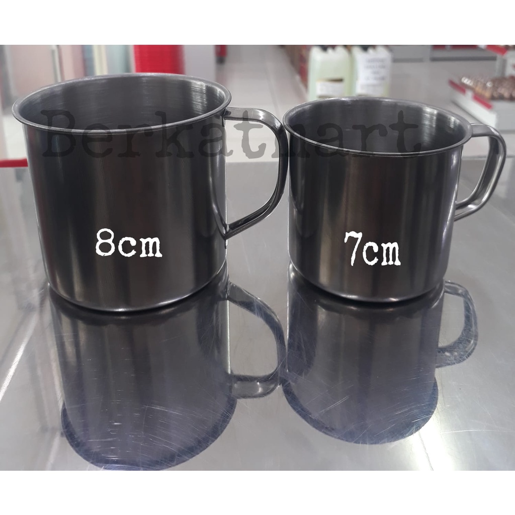 Jual Gelas ALUMUNIUM 7CM Mug Cangkir Almunium | Shopee Indonesia