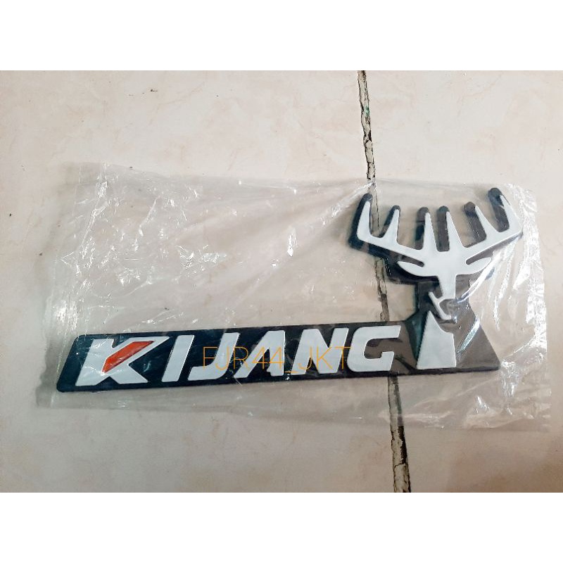 Jual emblem logo kepala kijang grand/ emblem logo kepala kijang super ...
