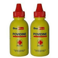 Jual OBAT MERAH 60 ML / LARUTAN ANTISEPTIK POVIDONE IODINE 10% UNTUK ...
