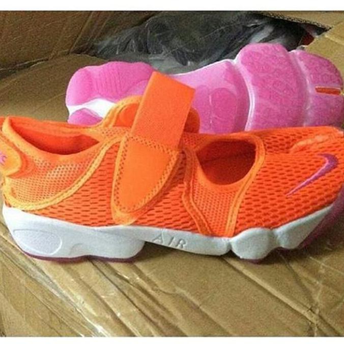 Jual Termurah Nike Air Rift Breath Orange Premium Original ( Sepatu ...