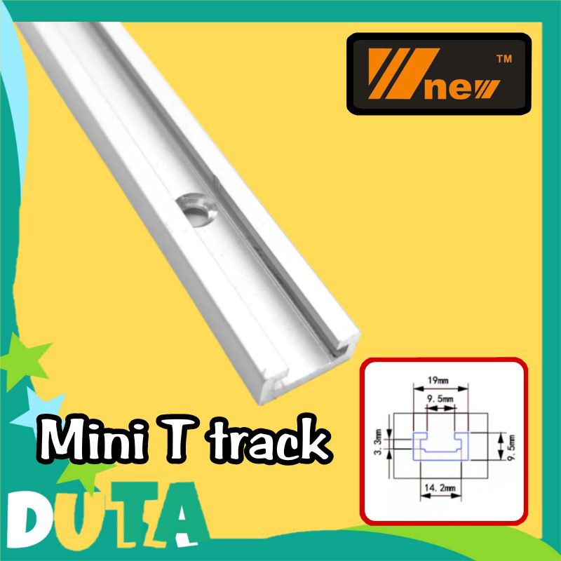 Jual Original Brand NEW 30 40 60 cm Mini Miter Track T-track Rel Untuk ...