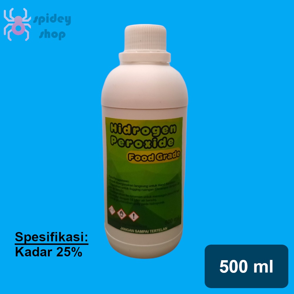 Jual H2O2 50% Hidrogen peroksida 25% 500 ml | Shopee Indonesia