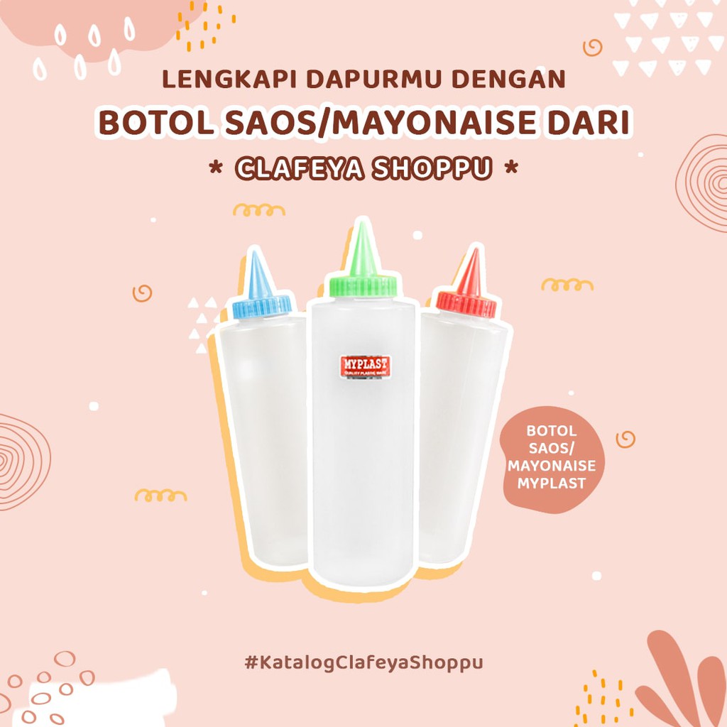 Jual Botol Saos/Kecap/Mayonaise ukuran 250ml | Shopee Indonesia