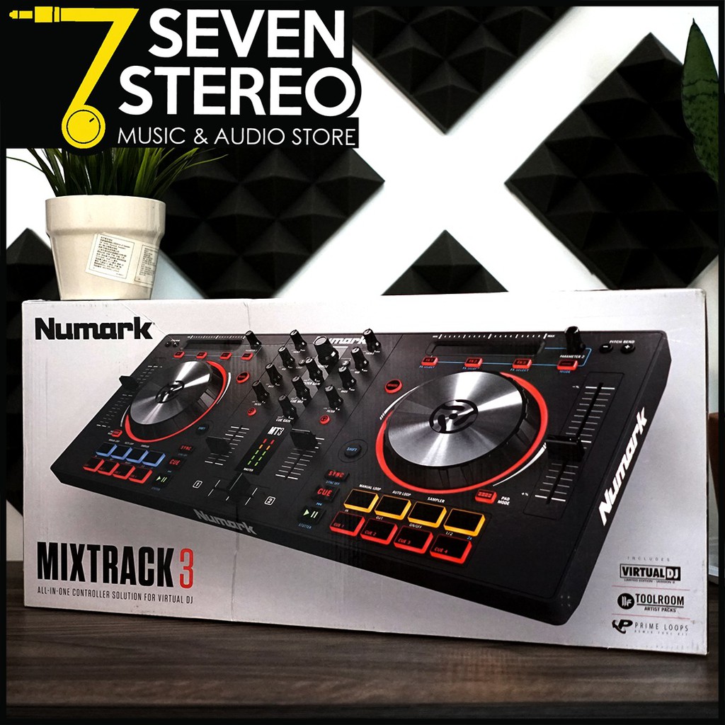 Jual Numark MT3 Mixtrack3 DJ Controller Mixtrack 3 | Shopee Indonesia
