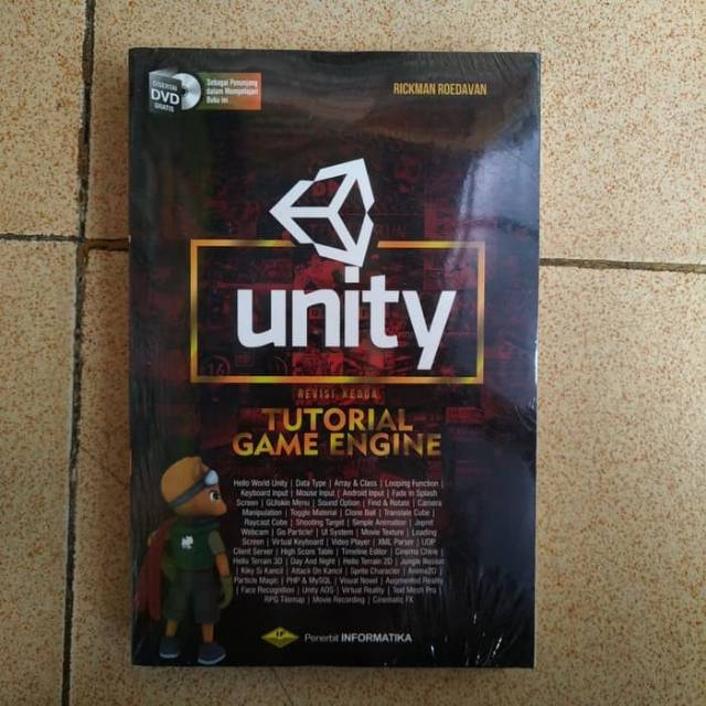 Jual Buku UNITY Tutorial Game Engine REVISI KEDUA - Rickman Roedavan | Shopee Indonesia
