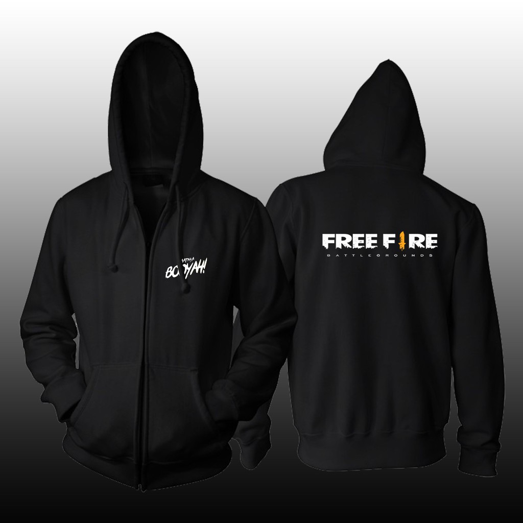 Jual JAKET HOODIE ZIPPER FREEFIRE BOOYAH - BAHISTORE | Shopee Indonesia
