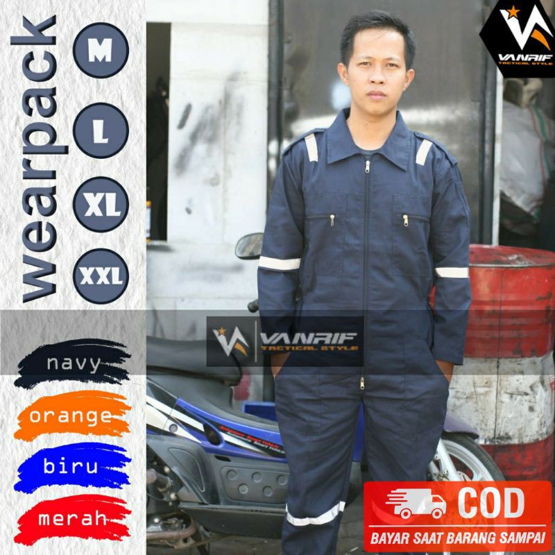 Jual Wearpack kerja | baju bengkel | wearpack bengkel | baju safety ...