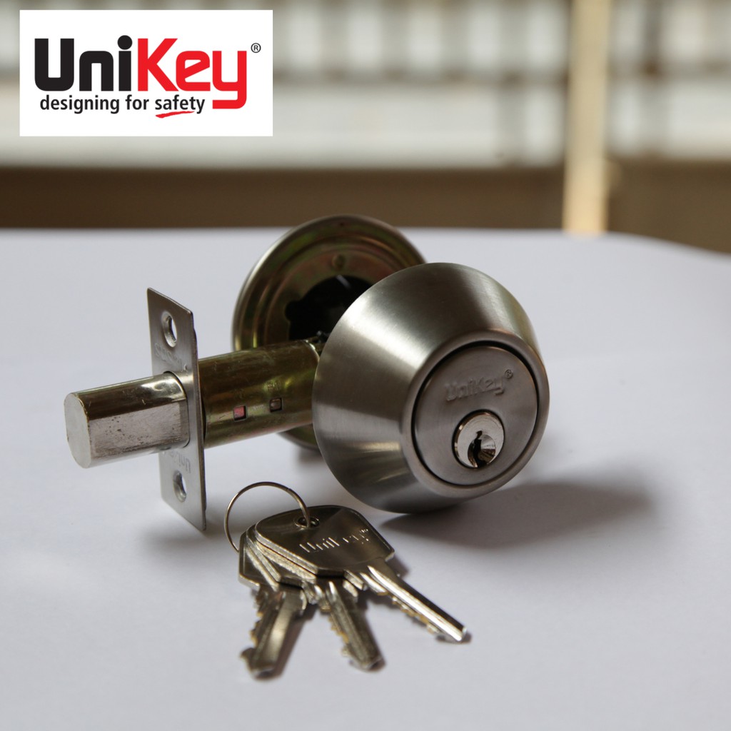 Jual UniKey Dead Lock SUS304 DL 2-219 DC SSS kunci pintu tambahan ...