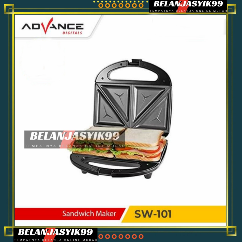 Jual SANDWICH TOASTER MAKER ADVANCE / PEMANGGANGAN ROTI / ADVANCE SW ...