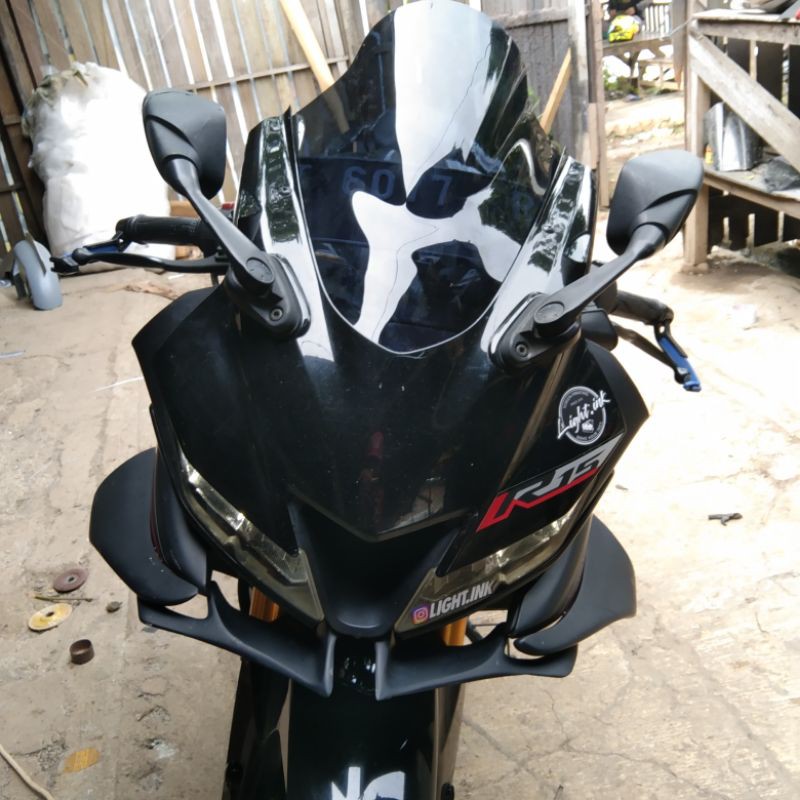 Jual winglet + aero fairing pnp yamaha new r15 v3 vva | Shopee Indonesia