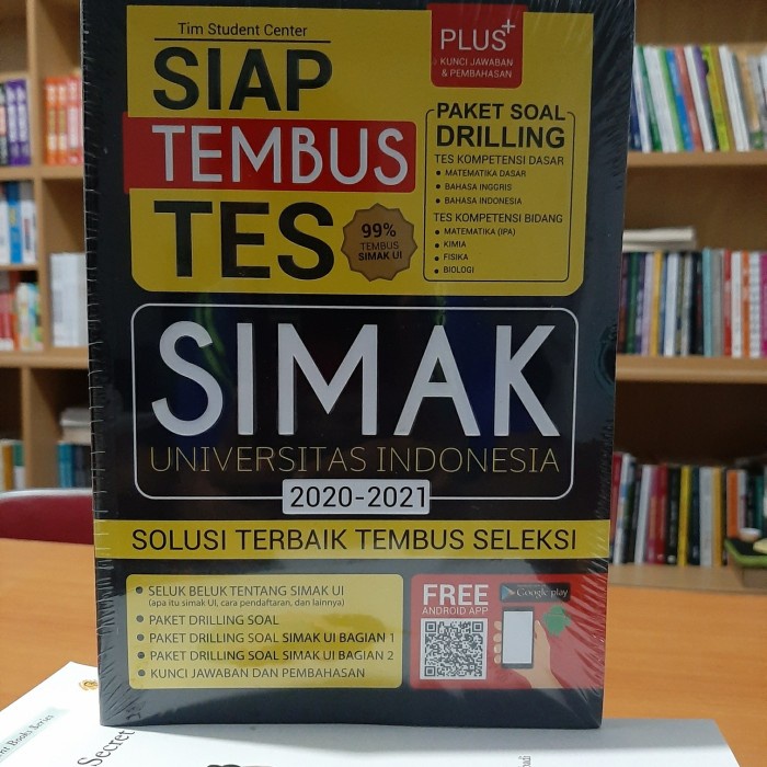 Jual Buku Siap Tembus Tes Simak Ui 2020-2021 | Shopee Indonesia Jual Buku Siap Tembus Tes Simak Ui 2020-2021 | Shopee Indonesia