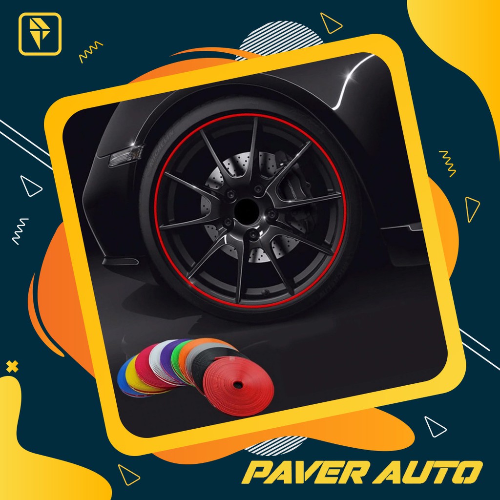 Jual Wheel Rim Lips Protector Pelindung Velg Ban Mobil List Lampu Modif ...