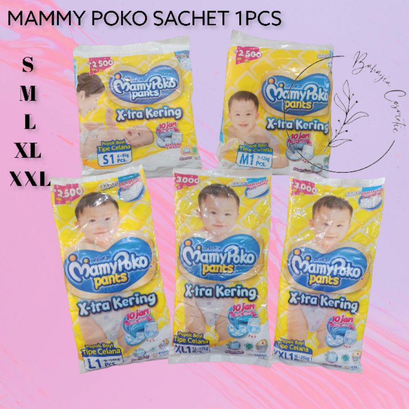 Jual Pampers MAMMY POKO Sachet X-TRA KERING PANTS KUNING | Shopee Indonesia