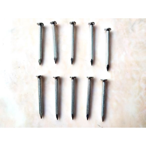 Jual Paku Beton Putih 1 1/2" Inch 10 PCS Paku Tembok 1 1/2" Paku Dinding paku beton | Shopee ...