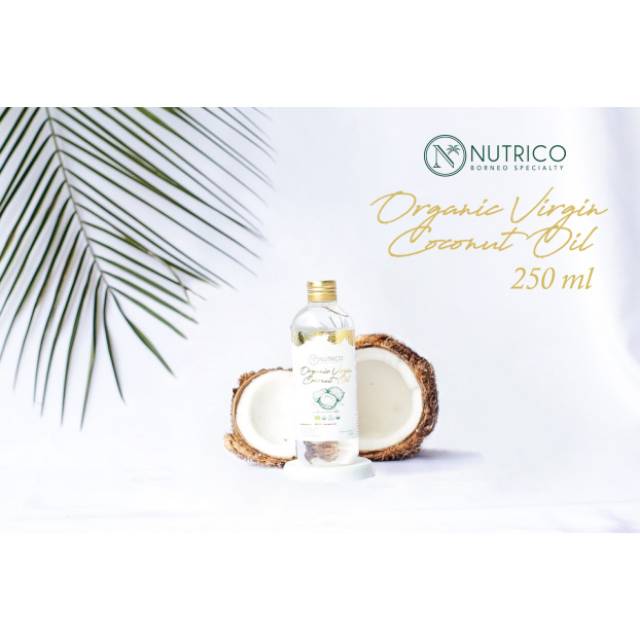 Jual NUTRICO Organic Virgin Coconut Oil 250ml - VCO 100% Murni & Halal ...
