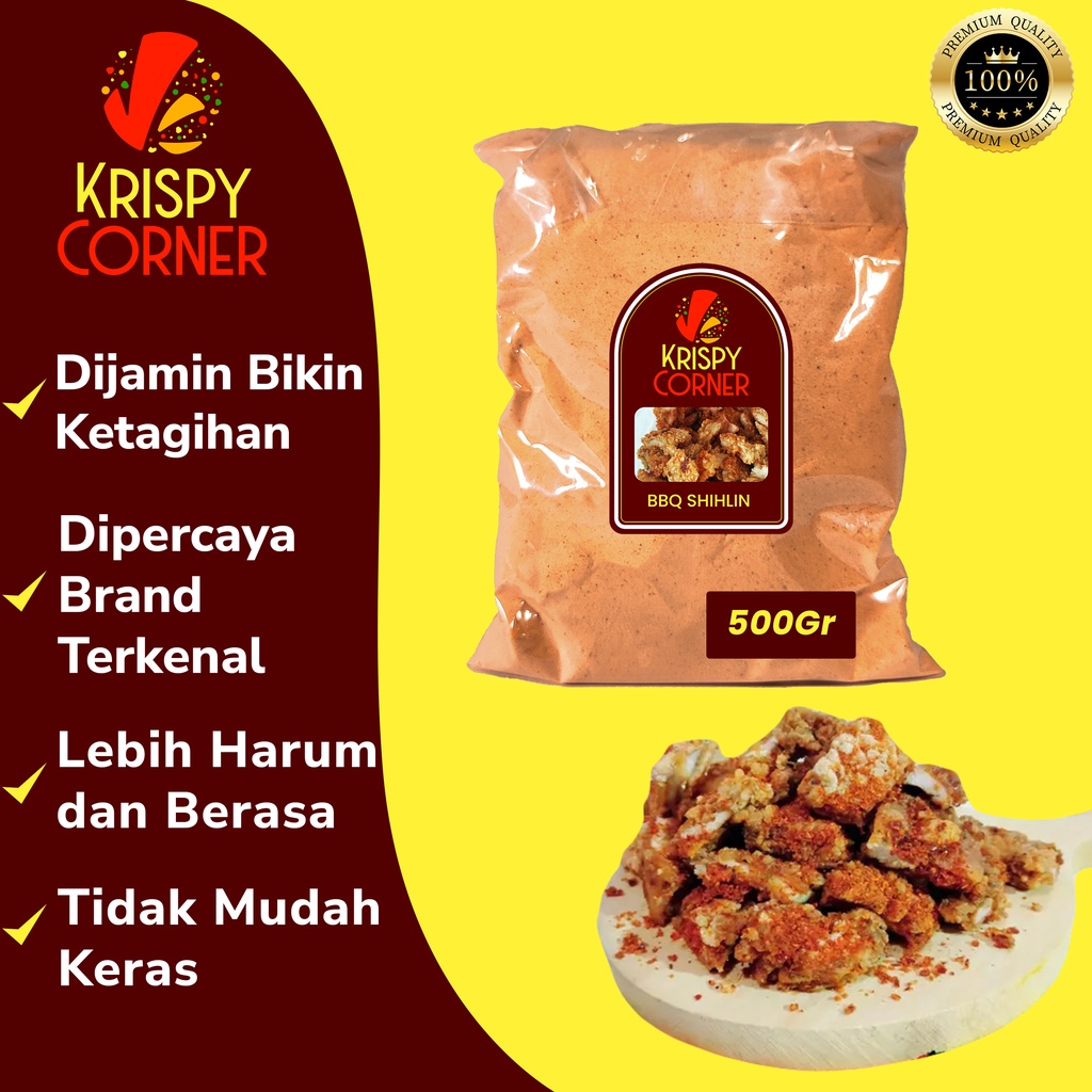 Jual Bumbu Tabur BBQ Shihlin Penyedap Aneka Snack Ayam Instan Rasa ...