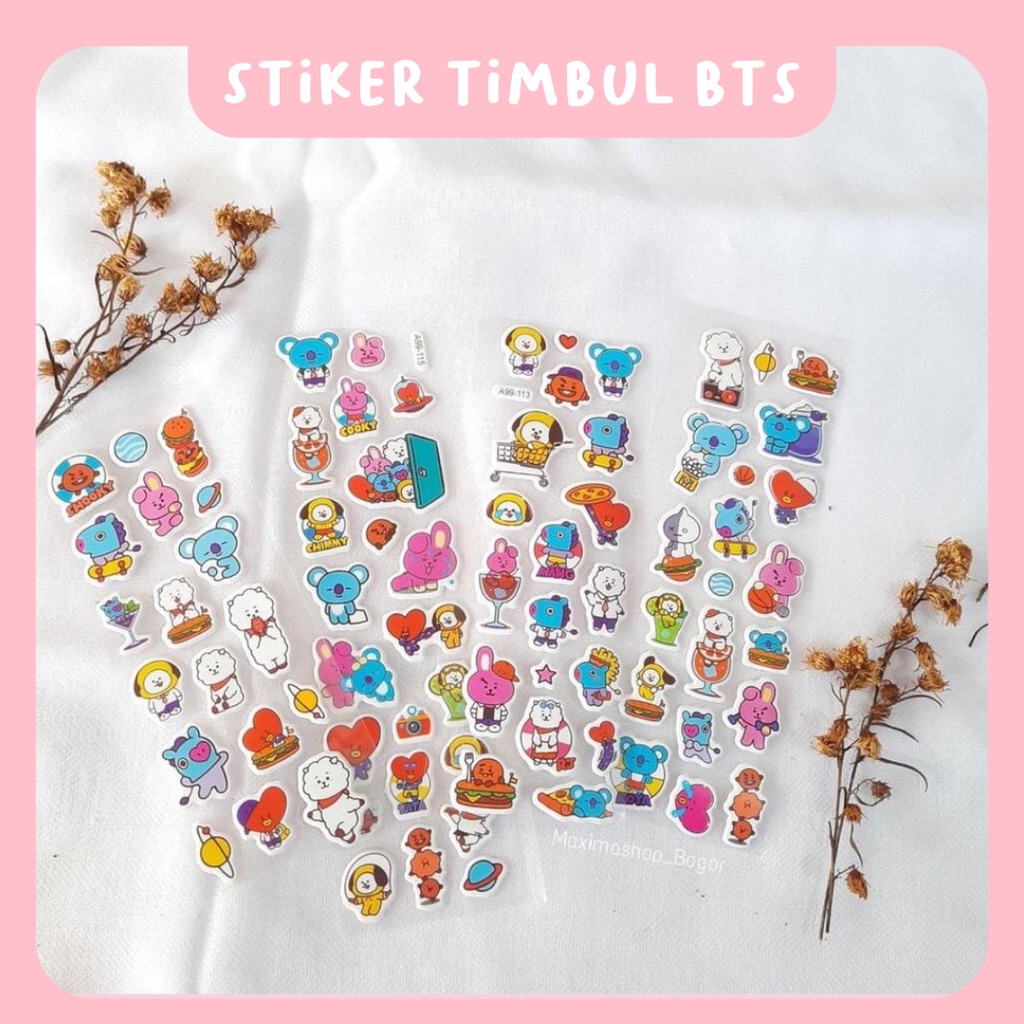 Jual Sticker BTS Stiker HP Timbul 3D BTS BT21 / Sticker Tempel BT21 BTS ... Jual Sticker BTS Stiker HP Timbul 3D BTS BT21 / Sticker Tempel BT21 BTS ...