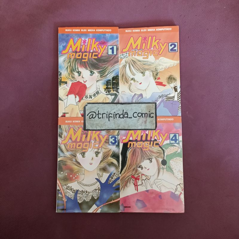 Jual Komik Jadul MILKY MAGIC - Yukari Kawachi 1-4 Tamat | Shopee Indonesia
