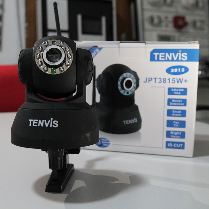 Jual CCTV / Kamera robot PTZ wireless tenvis | Shopee Indonesia